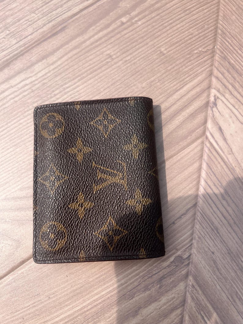Louis Vuitton Monogram Card Holder - Etsy