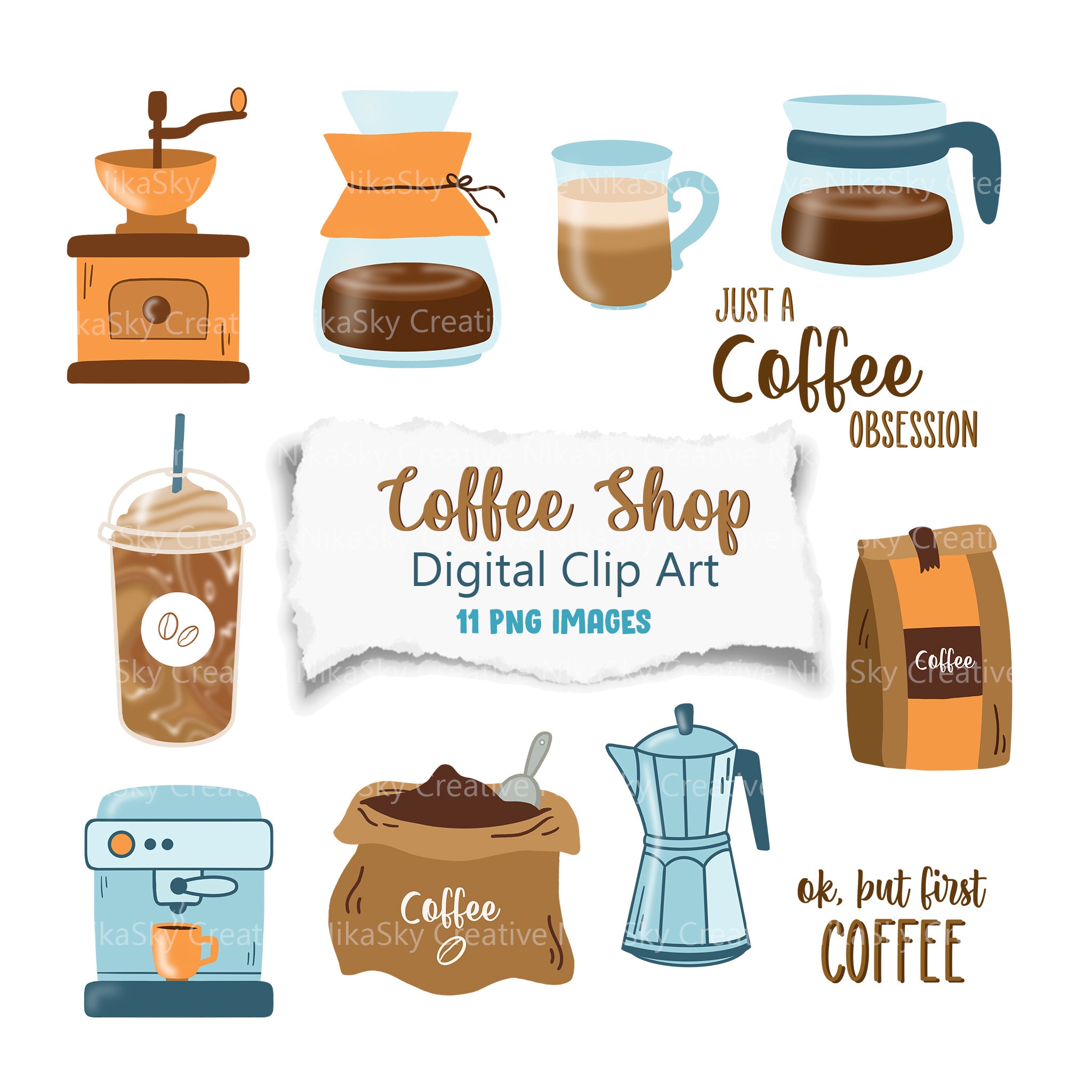 Coffee Shop Clipart ,coffee, Drinks - PNG Vector Download Planner ...