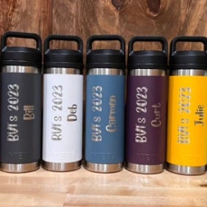 Yeti Rambler Water Bottles-customizable & Laser Engraved - Etsy