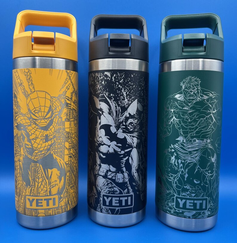 Superhero Personalized Yeti - Etsy