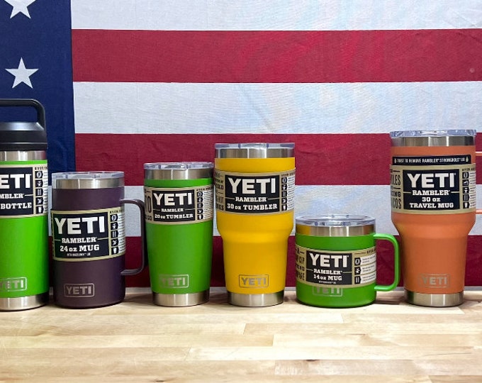 Wildflowers Engraved YETI 26 Oz. Laser Engraved White Stainless Steel ...