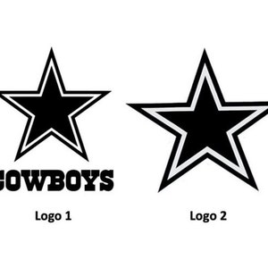 Laser Engraved Dallas Cowboys Star Logo Tumblers-customizable - Etsy