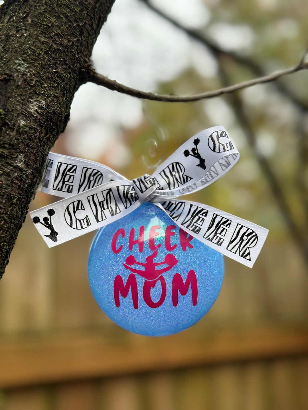 Cheer Mom Christmas Ornament, Cheer Mom Ornament, Cheer Mom Gift, Gift ...