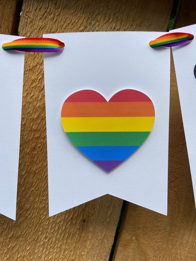 Love is Love Banner Pride Banner Pride Decor Rainbow Party - Etsy