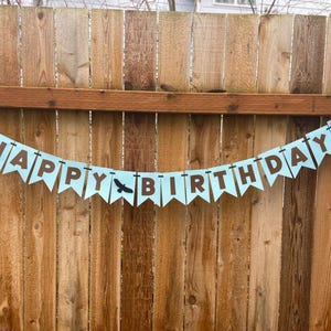 Happy Birthday Banner, Hawk Birthday Banner, Happy Birthday Garland ...