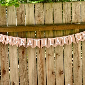 Congratulations Banner, Personalized Congratulations Banner, Graduation ...