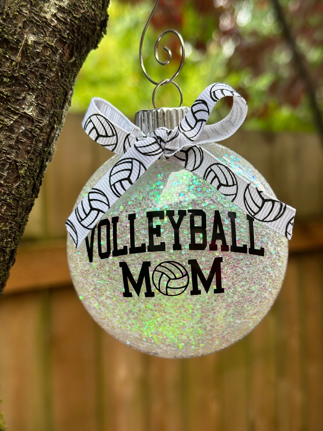 Volleyball Mom Christmas Ornament, Christmas Ornament for Sports Mom ...