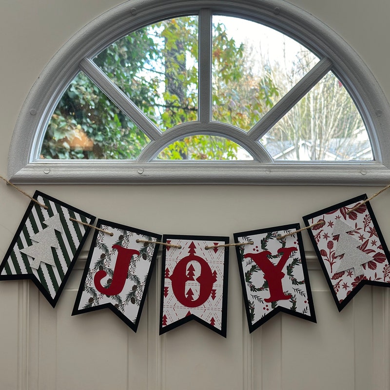 Joy Banner - Etsy