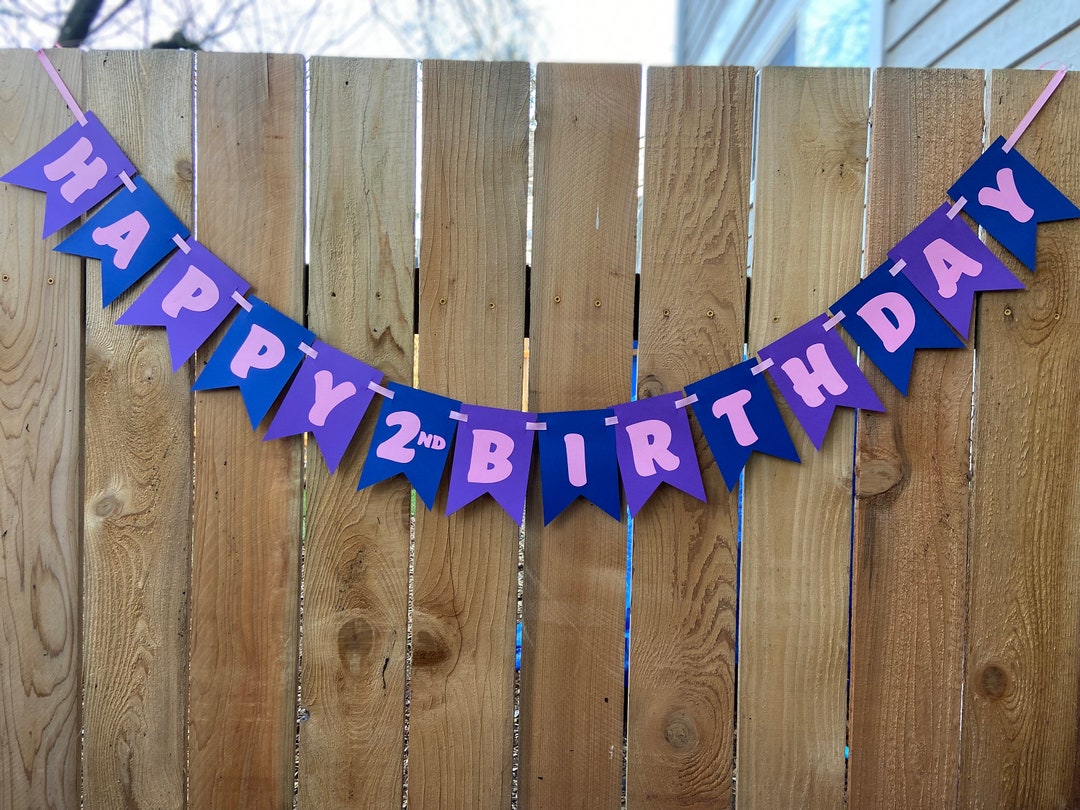 Happy Birthday Banner, Birthday Banner, Happy Birthday Garland, Happy ...