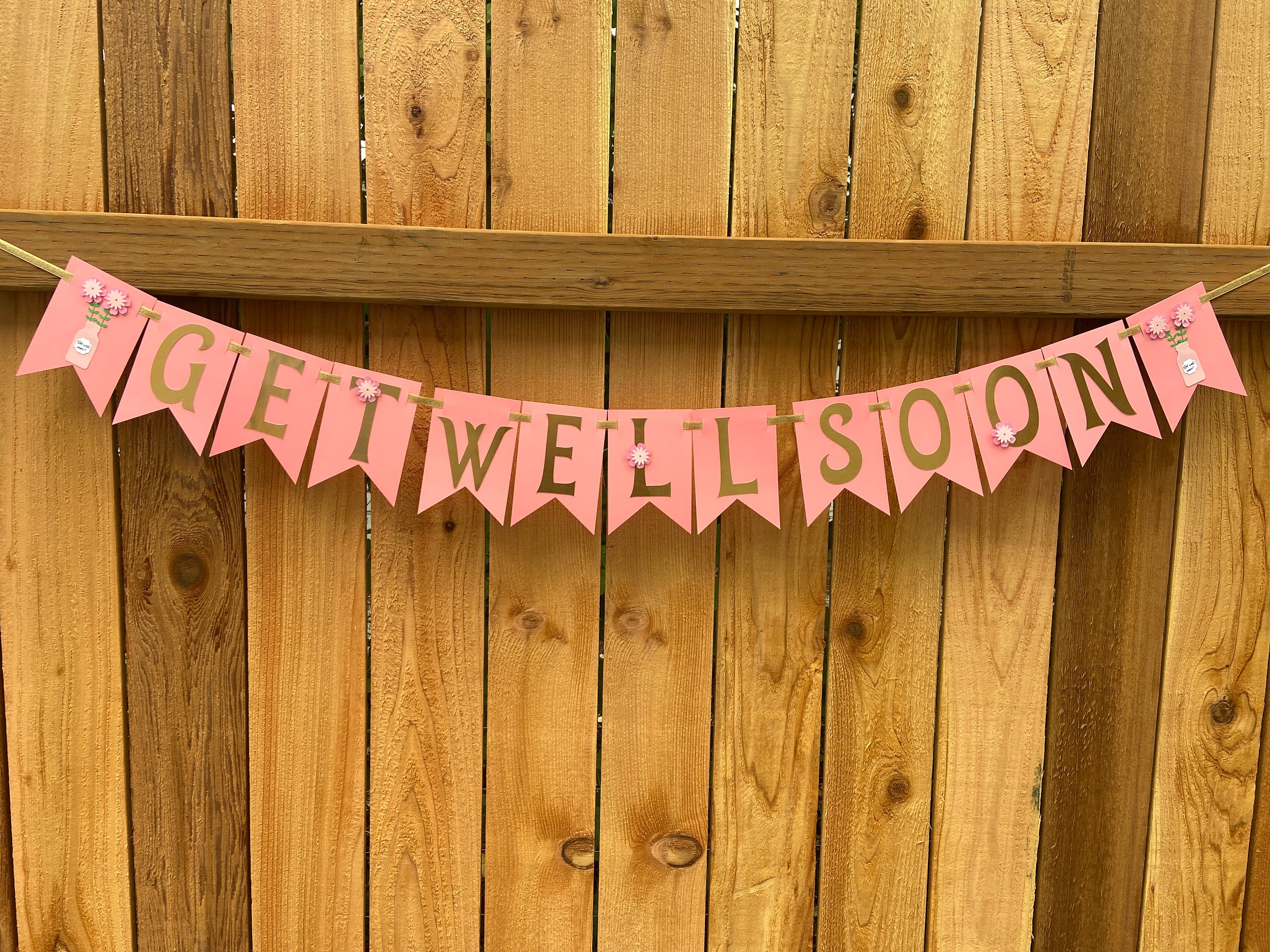 Get Well Soon Banner, Get Well Banner, Get Well Soon Garland, Get Well ...