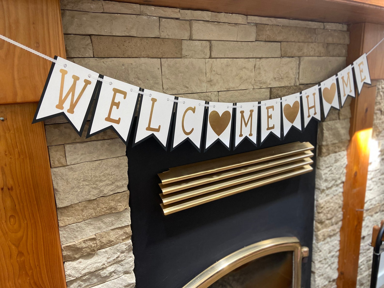 Welcome Home Banner, Welcome Home Décor, Welcome Home Garland, Welcome ...