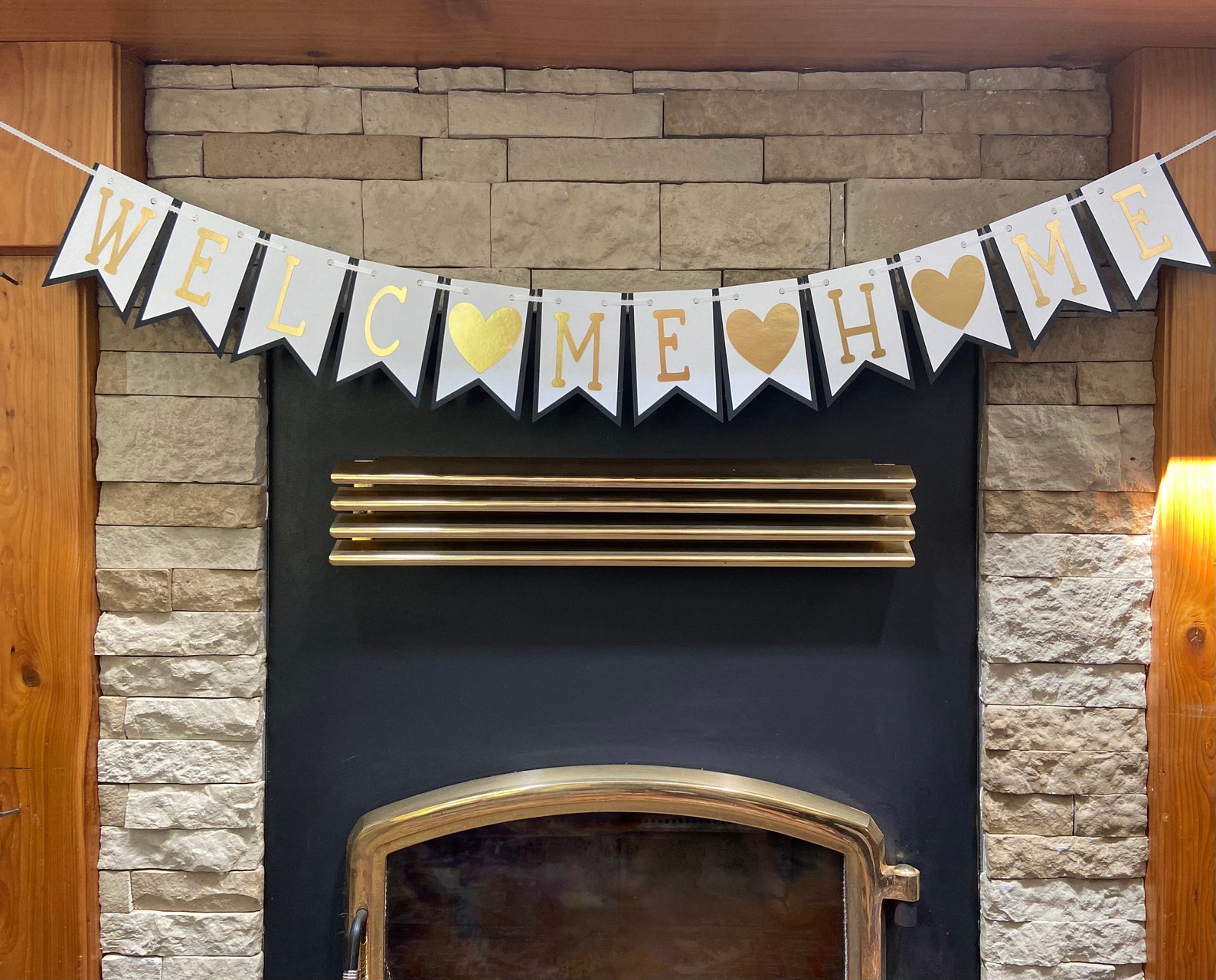 Welcome Home Banner, Welcome Home Décor, Welcome Home Garland, Welcome ...