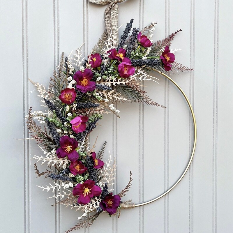 Modern Wreath - Etsy