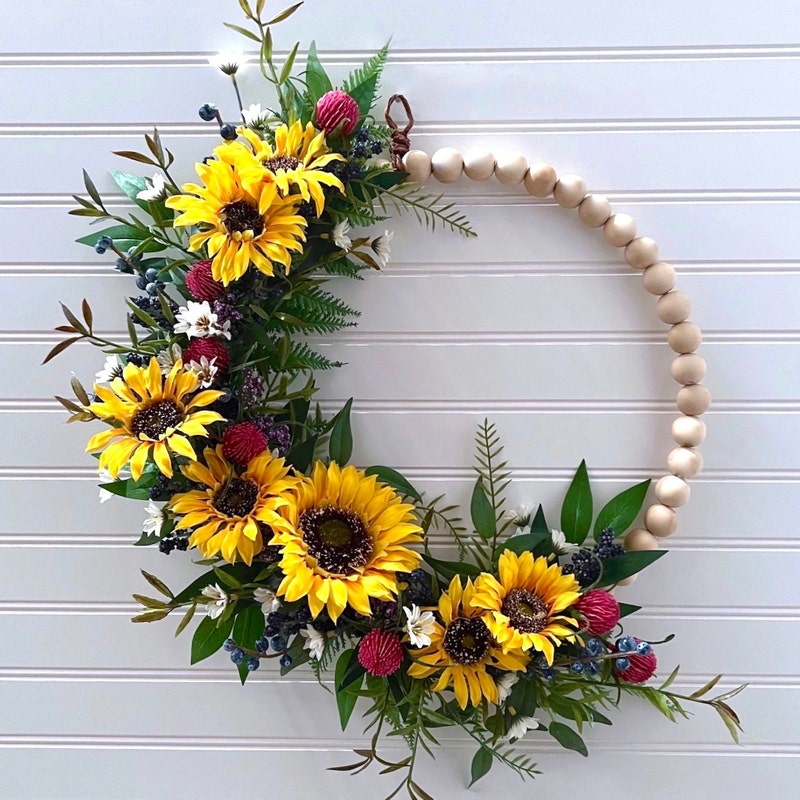 Modern Wreath - Etsy