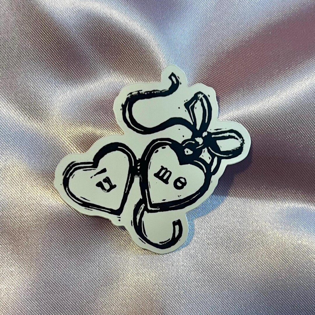 Heart Shaped Locket Sticker - Etsy