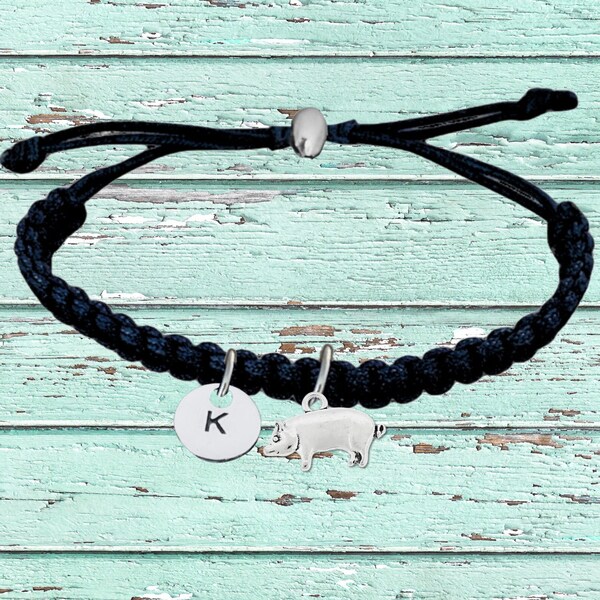 Pig Charm Bracelet - Etsy