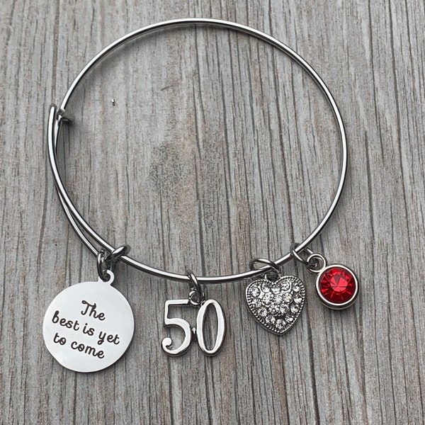 Pandora 50th Birthday Charm - Etsy