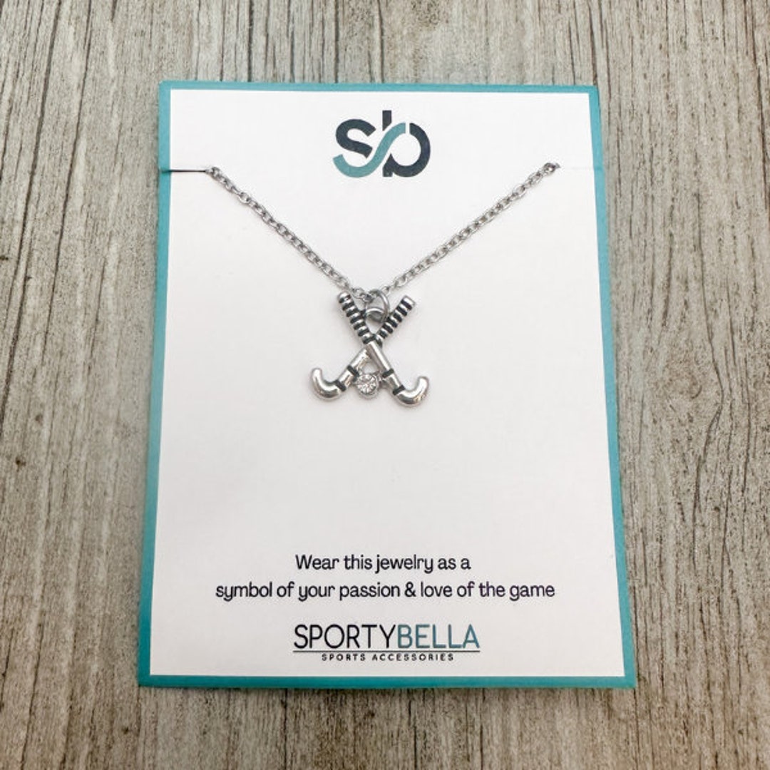 Field Hockey Necklace, Girls Field Hockey Jewelry for Field Hockey ...