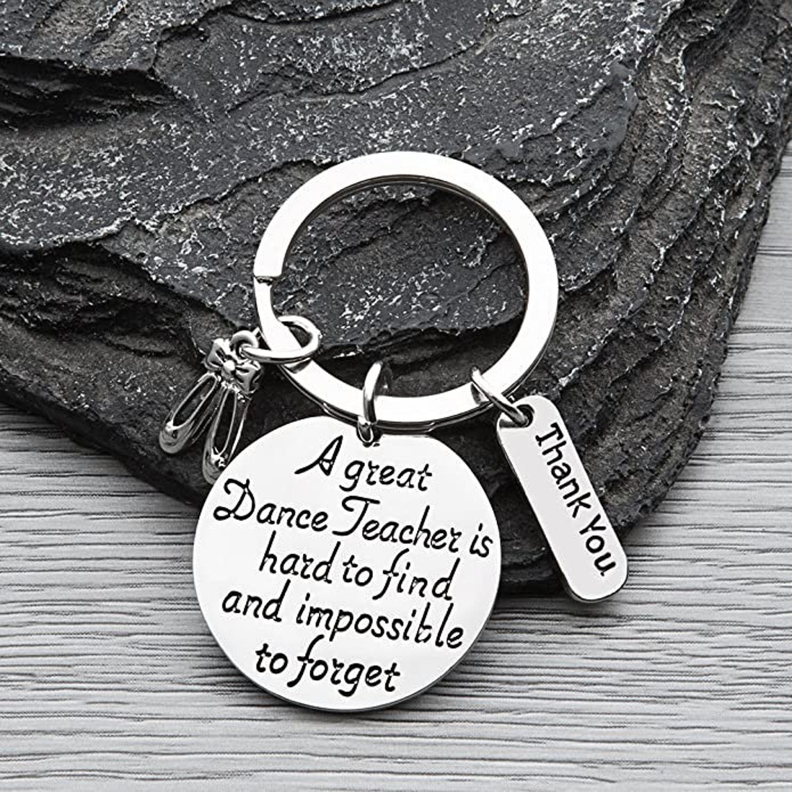 Dance Keychain Dance Teacher Gift Dance Teacher Keychain - Etsy
