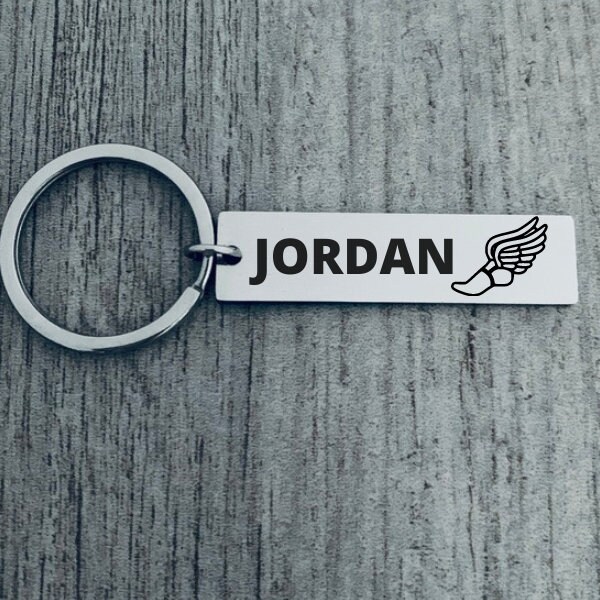 Running Keychain - Etsy