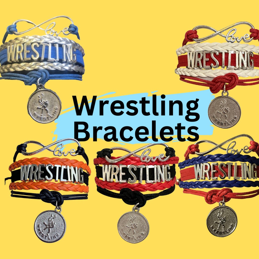 Wrestling Bracelet Girls Wrestling Jewelry for Wrestlers Teams, Moms ...