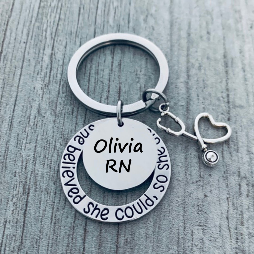 Personalized Nurse Gift, Custom 2024 Nursing Jewelry, Nurse ...
