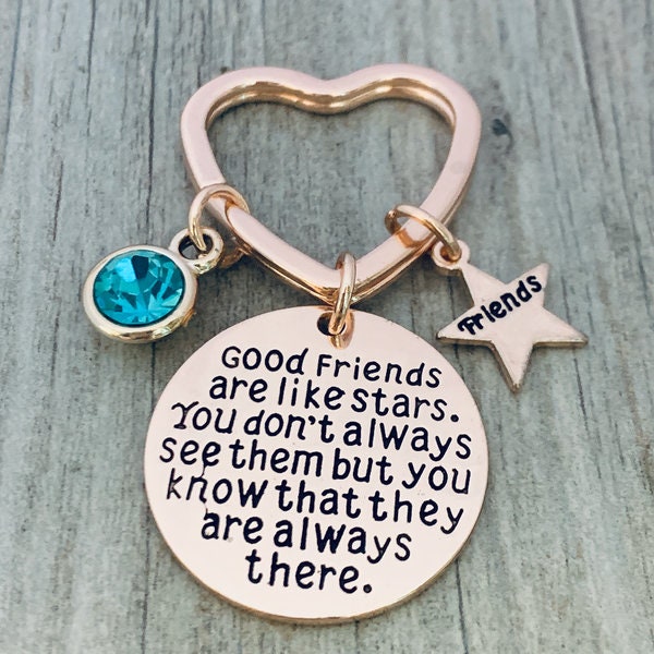Best Friend Keychain - Etsy