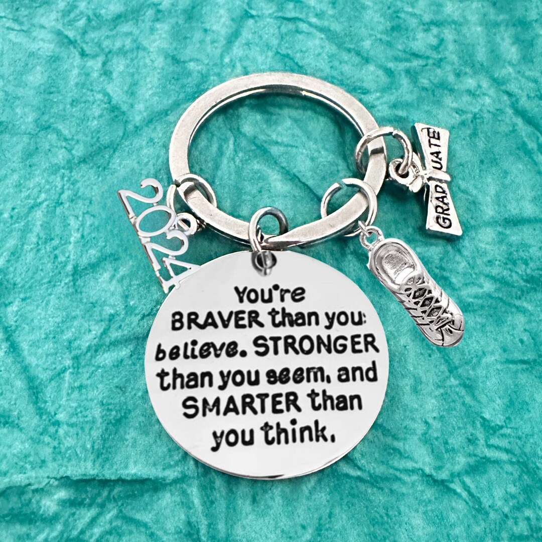 Runner Graduation Keychain, 2024 Track Field Graduate Jewelry Senior ...