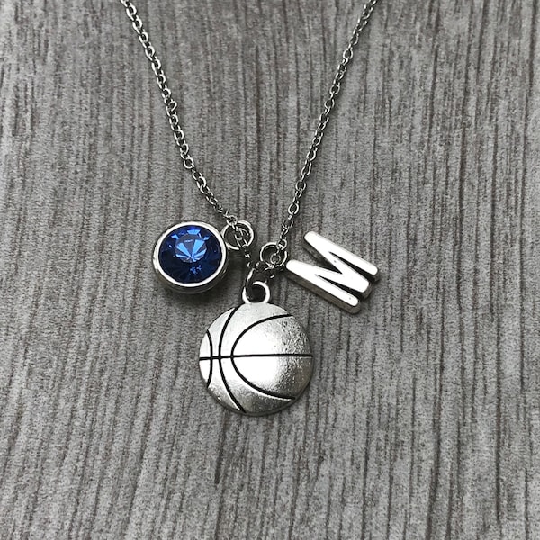 Basketball Necklace - Etsy