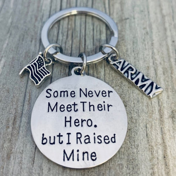 Army Keychain - Etsy