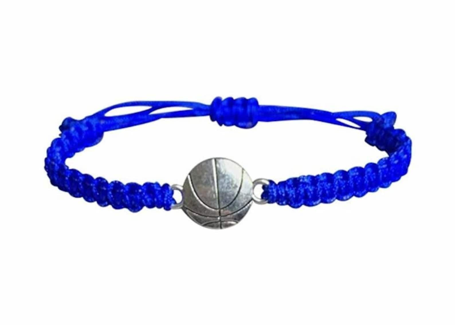 Basketball Bracelet Unisex Basketball Jewelry Adjustable - Etsy