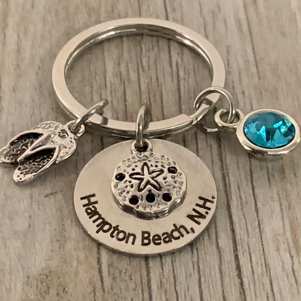 Beach Keychain - Etsy