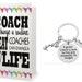Cheer Coach Keychain & Card Gift Set, Cheerleading Gift, Great Coach is ...