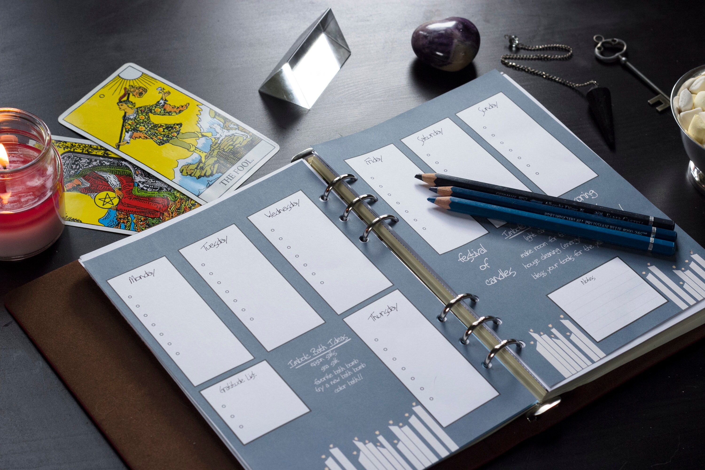 Well-Lit Night Bullet Journal Pages Descarga imprimible - Etsy España