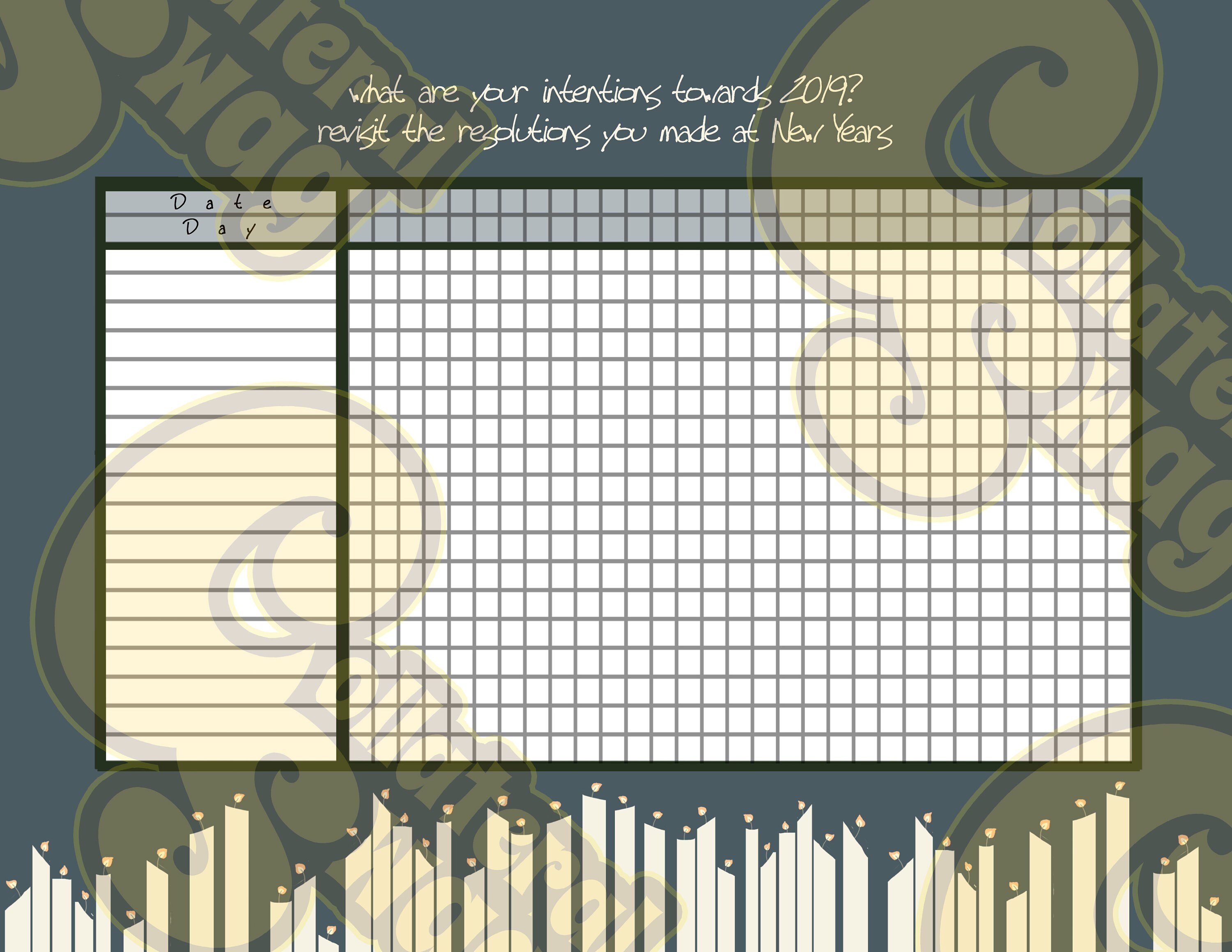 Well-lit Night Bullet Journal Pages Printable Download - Etsy