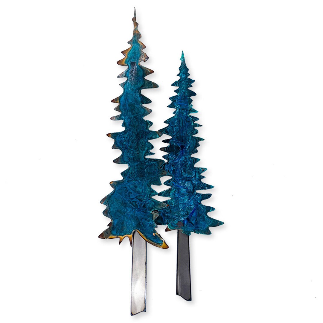 Pine Trees - Double - Etsy