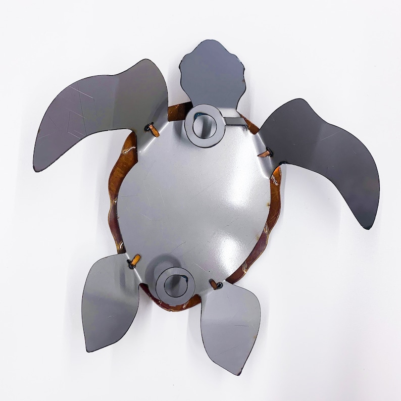 Sea Turtle Torch Cut Copper on Steel Wall Hanging. - Etsy