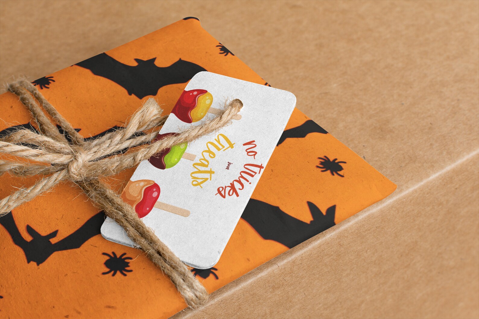 Printable Halloween Favor Tags Gift Tags Trick or Treat - Etsy