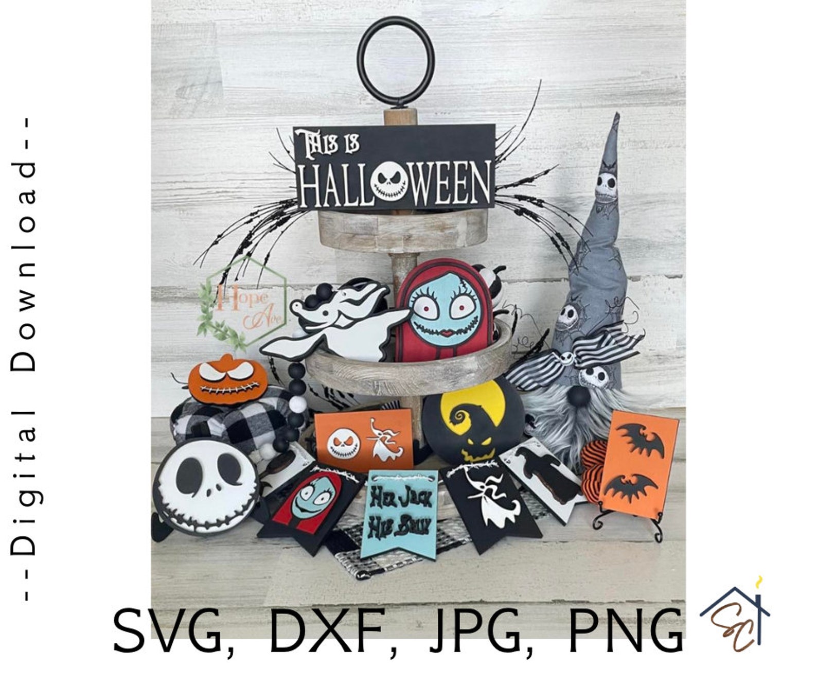 Nightmare Before Christmas, NBC, Svg, Diy, Svg Files, Cricut Svg ...