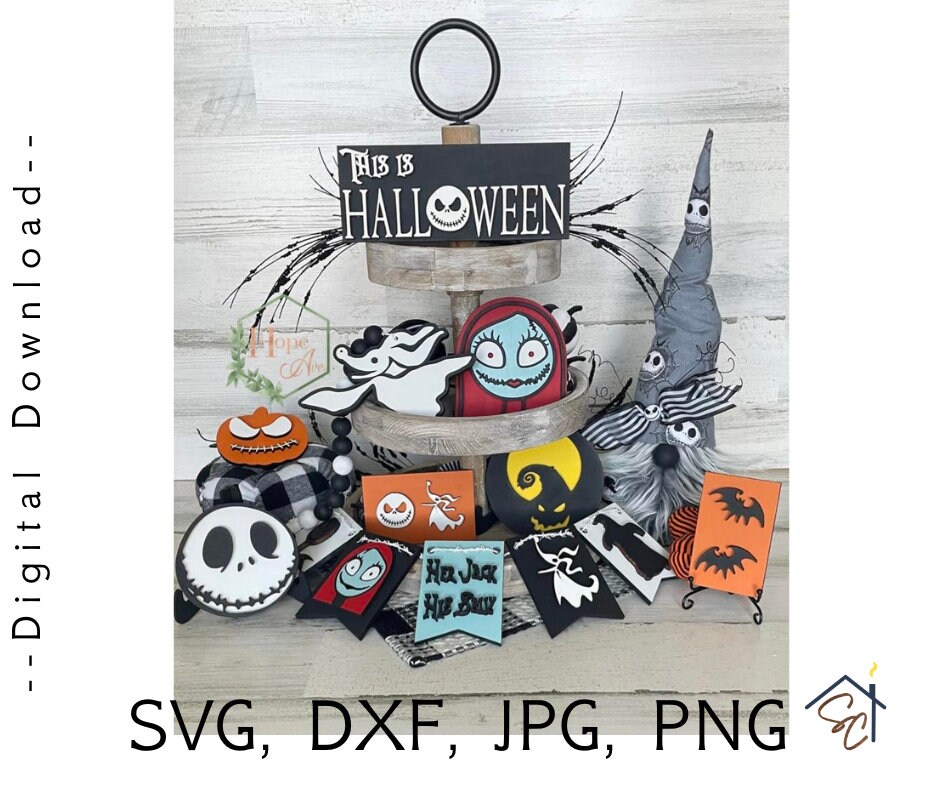 Nightmare Before Christmas, NBC, Svg, Diy, Svg Files, Cricut Svg ...