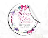 Wedding Welcome Stickers Wedding Stickers Red Ribbon and - Etsy