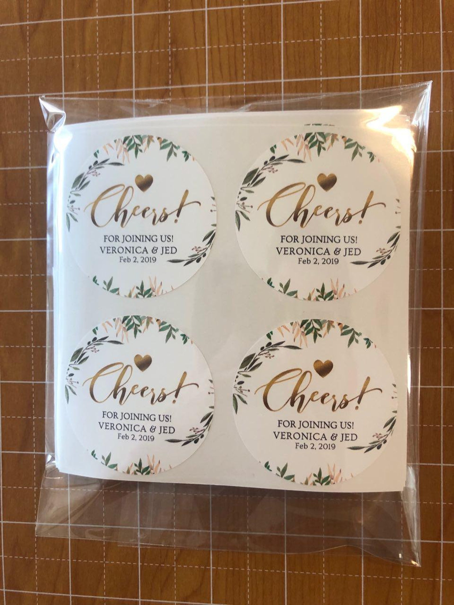 Custom Bridal Shower Stickers Personalized Shower Favors - Etsy