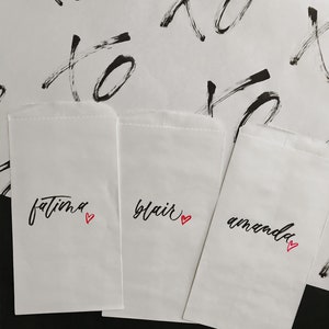 Custom Table Runner, Kraft Paper Table Runner, Xoxo Table Runner, Kraft ...