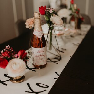 Custom Table Runner, Kraft Paper Table Runner, Xoxo Table Runner, Kraft ...