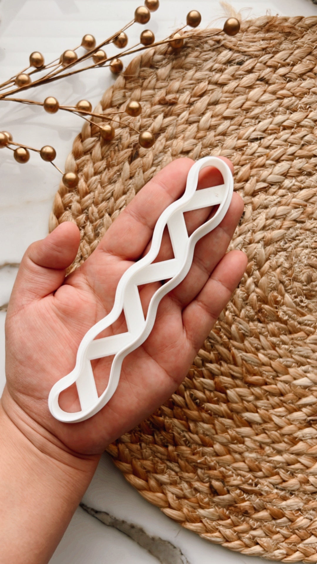 Squiggly Card Cutter / Polymer Clay Cutter / Organic - Etsy