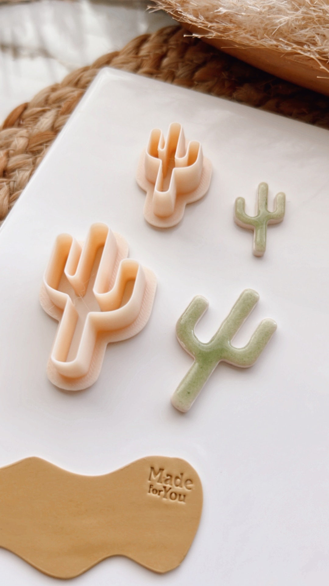 Cactus Cutter, Clay Cutter, Abstract, Clay, Polymer Clay, Clay Cutters ...