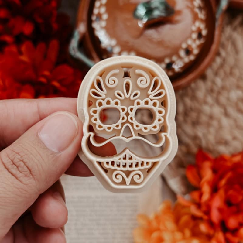 Sugar Skull Polymer Clay - Etsy