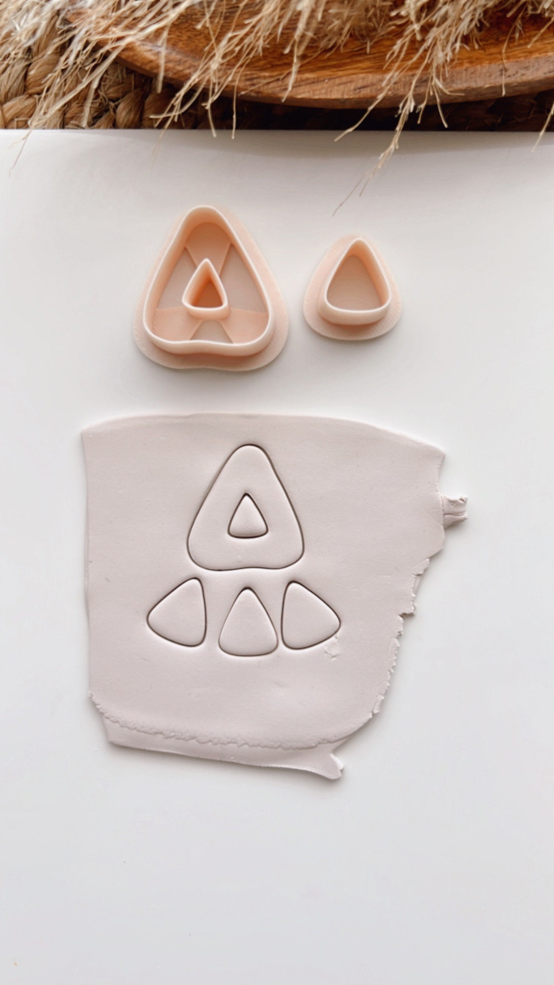 Triangle Clay Cutter Set - Etsy