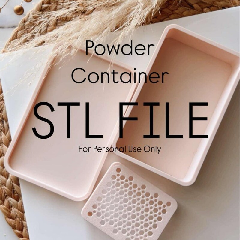 Powder Container - Etsy