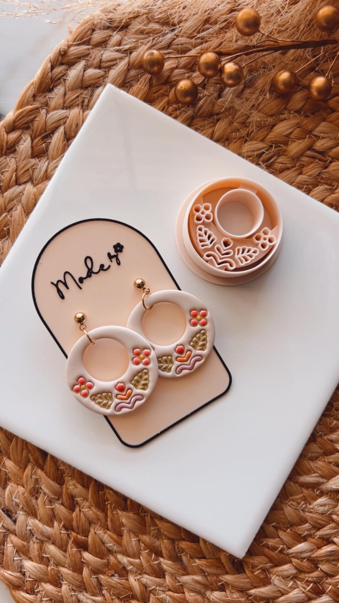 Center Stone Cutter, Clay Cutter, Polymer Clay Cutter, Organic Cutter ...